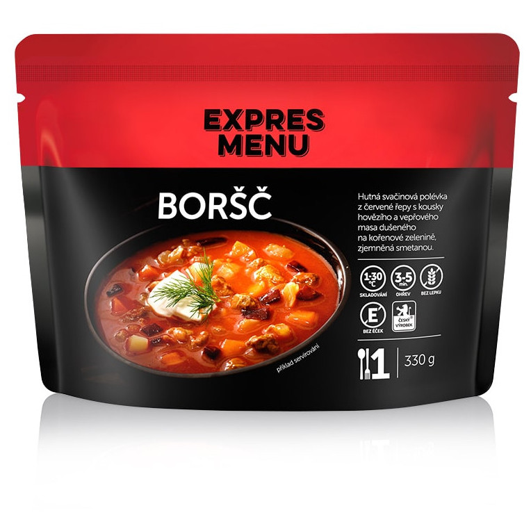 Expres menu Borscs leves | 4Camping.hu