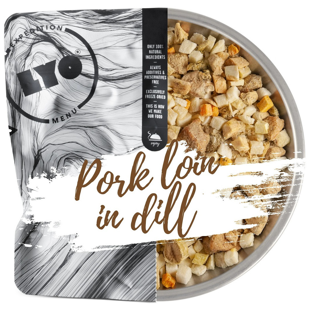 Lyo food Pork loin in Dill 500g szárított étel | 4Camping.hu