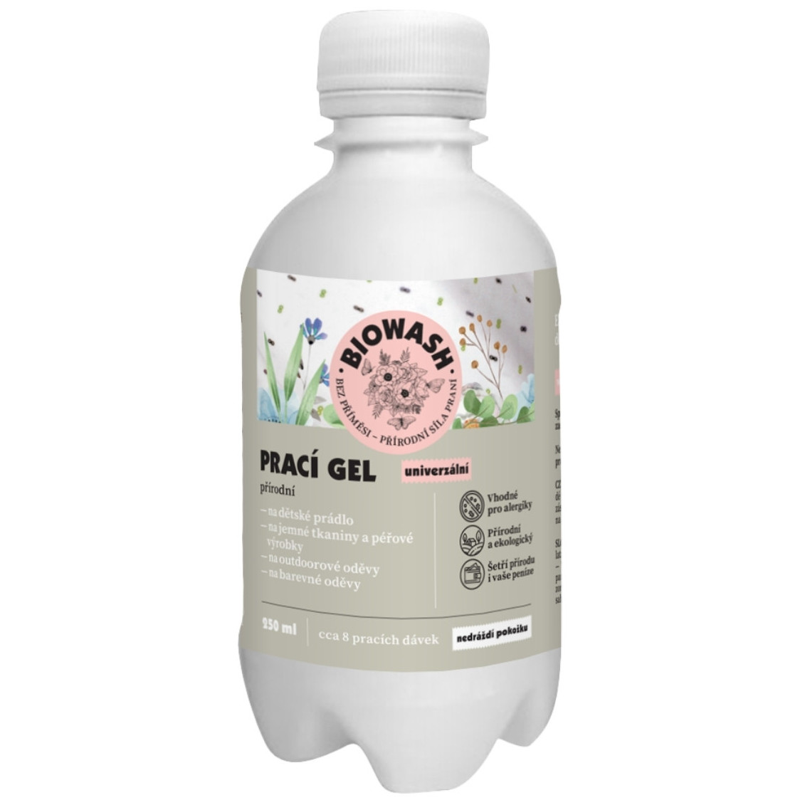 Biowash Mosógél Universal 250 ml mosó gél | 4Camping.hu