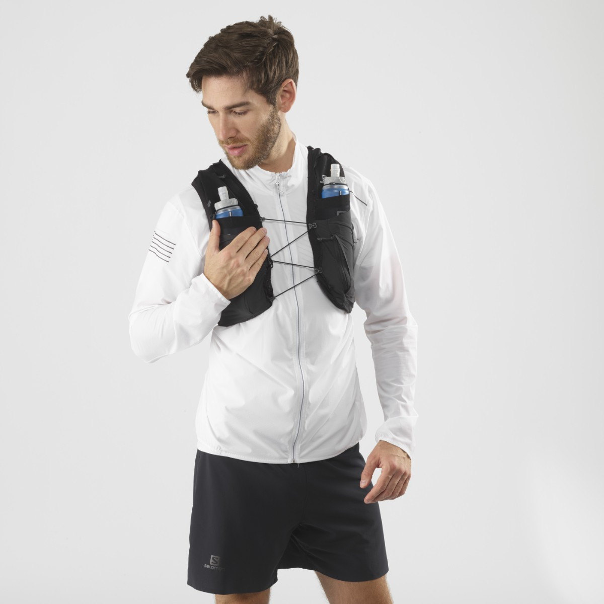 Salomon Sense Pro 5 With Flasks futó mellény | 4Camping.hu