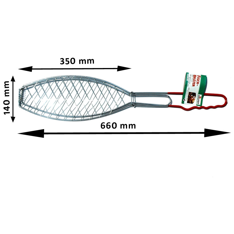 Lucifer Grillrács hallhoz Brazil halsütő grillrács | 4Camping.hu