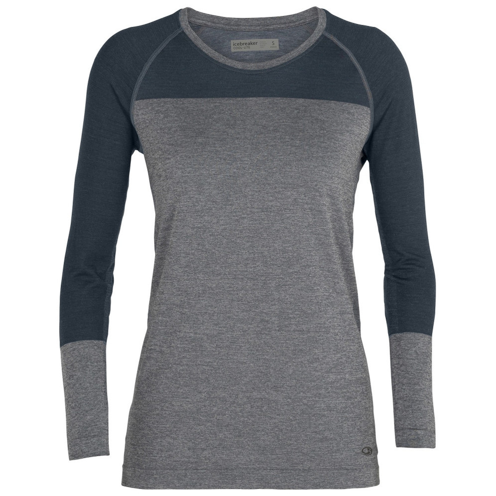 Icebreaker W Motion Seamless LS Crewe női póló | 4Camping.hu