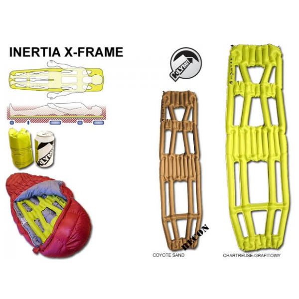 Klymit Inertia X Frame kállított termék - derékalj | 4Camping.hu